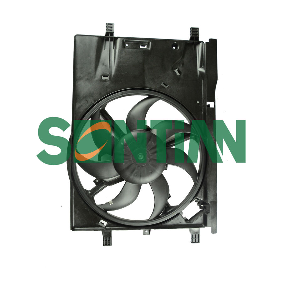 Крыльчатка с эл. мотором fiat grand punto 1.2-1.4 opel corsa d 1.2-1.4 (SONTIAN ZD168482)