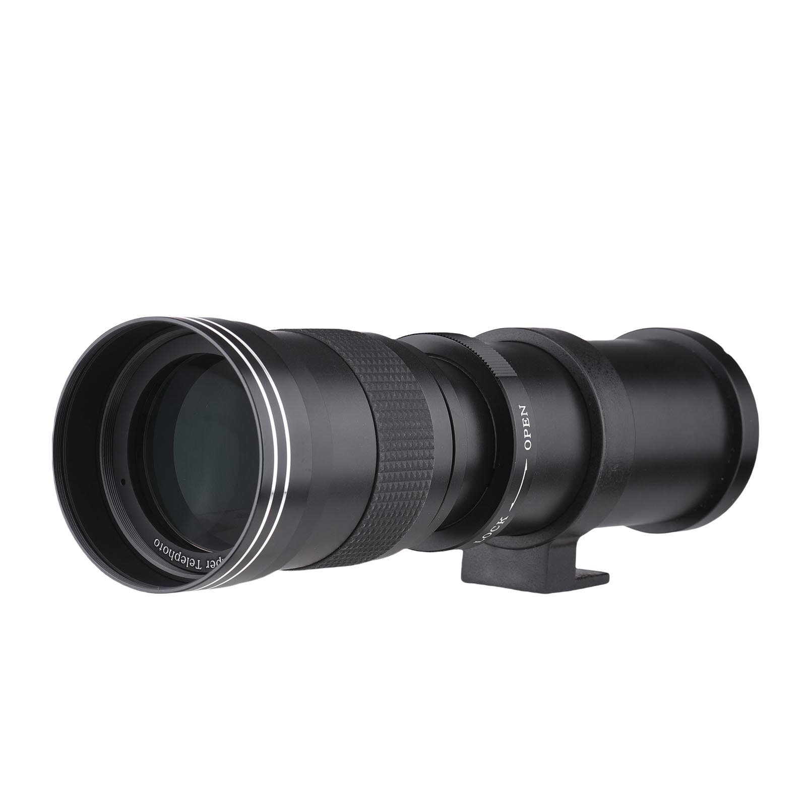 Телеобъектив для камеры Canon EF/EF-S, 420-800 мм, полный кадр, с ручным зумом, алюминиевый, для пейзажной фотографии
