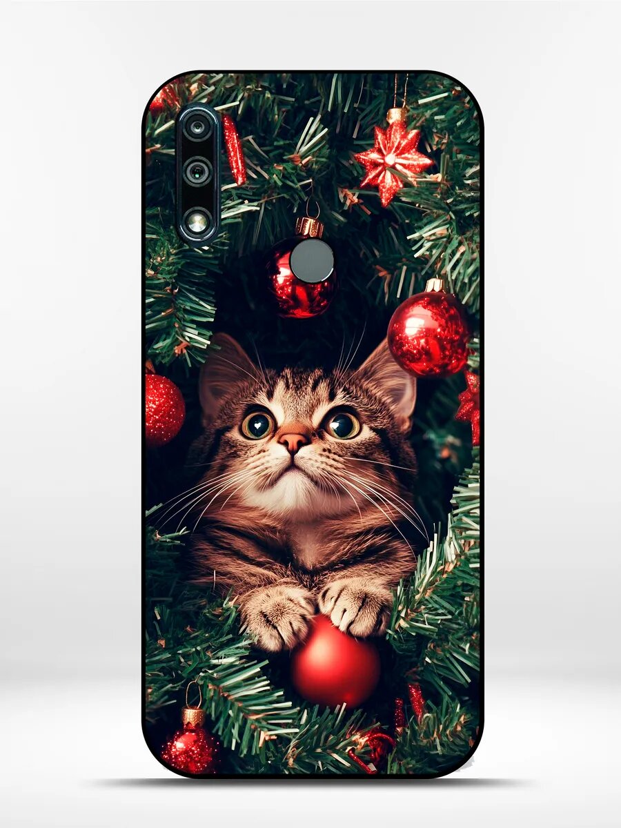 Чехол на Honor 9X Кот