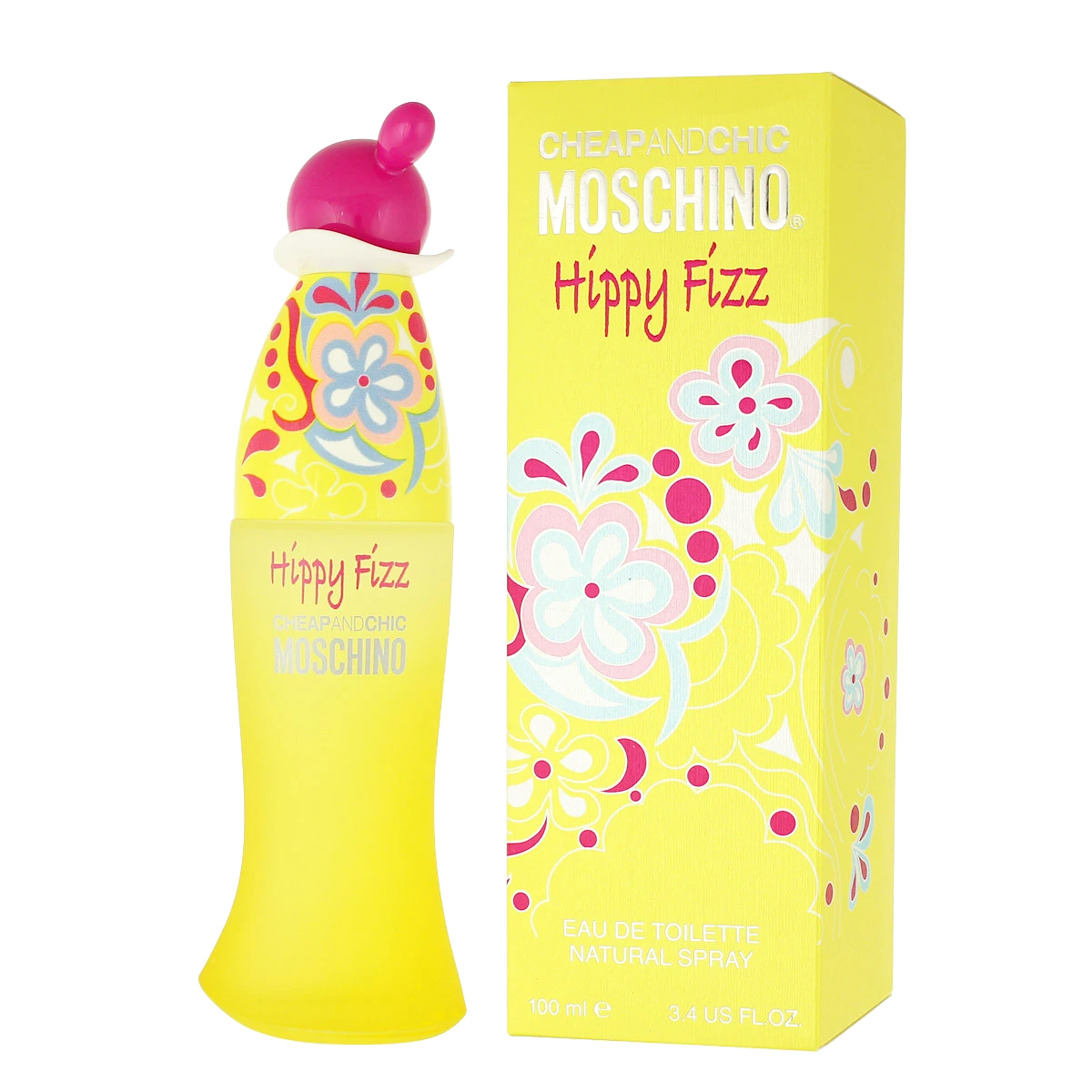 Туалетная вода для женщин Moschino Chic Hippy Fizz 100 мл - Москино Хиппи Физ