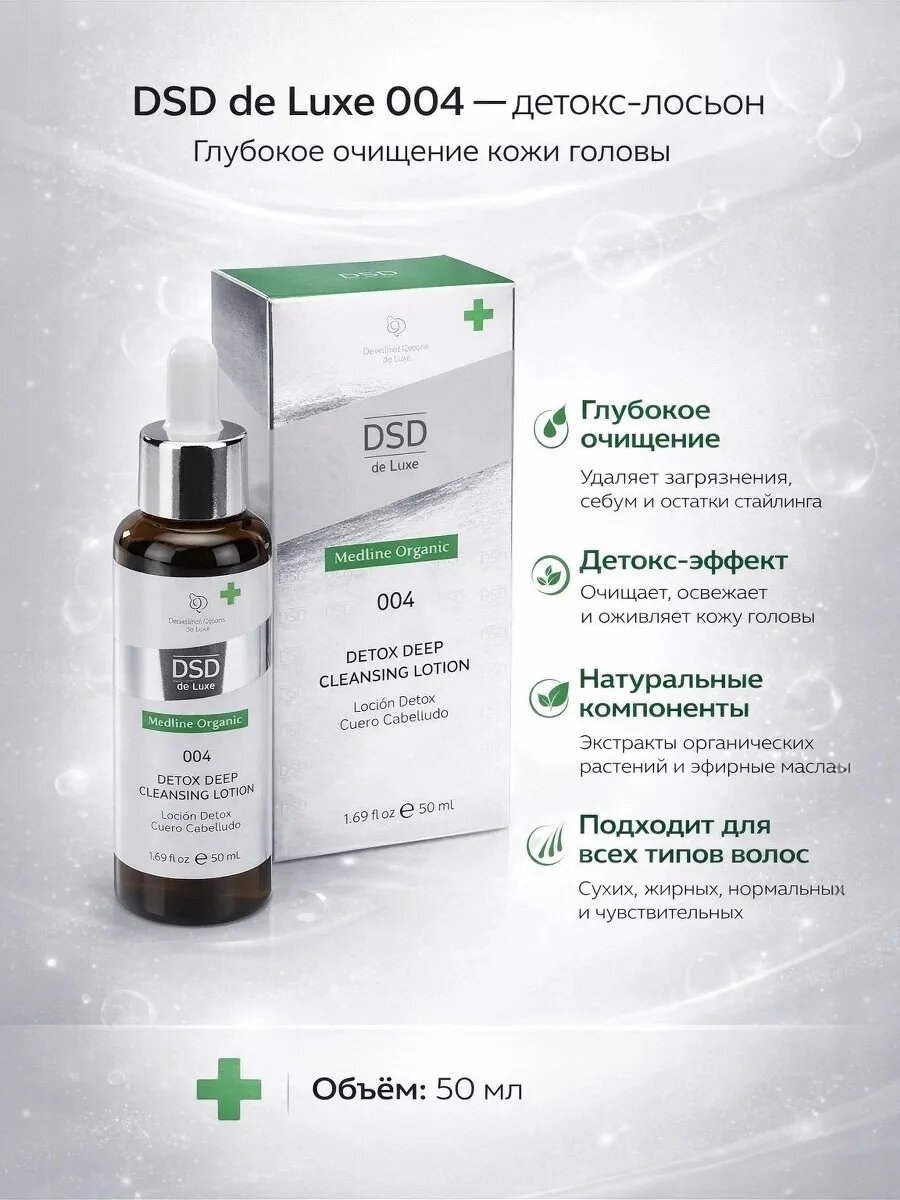 Детокс лосьон для глубокого очищения, 50 мл