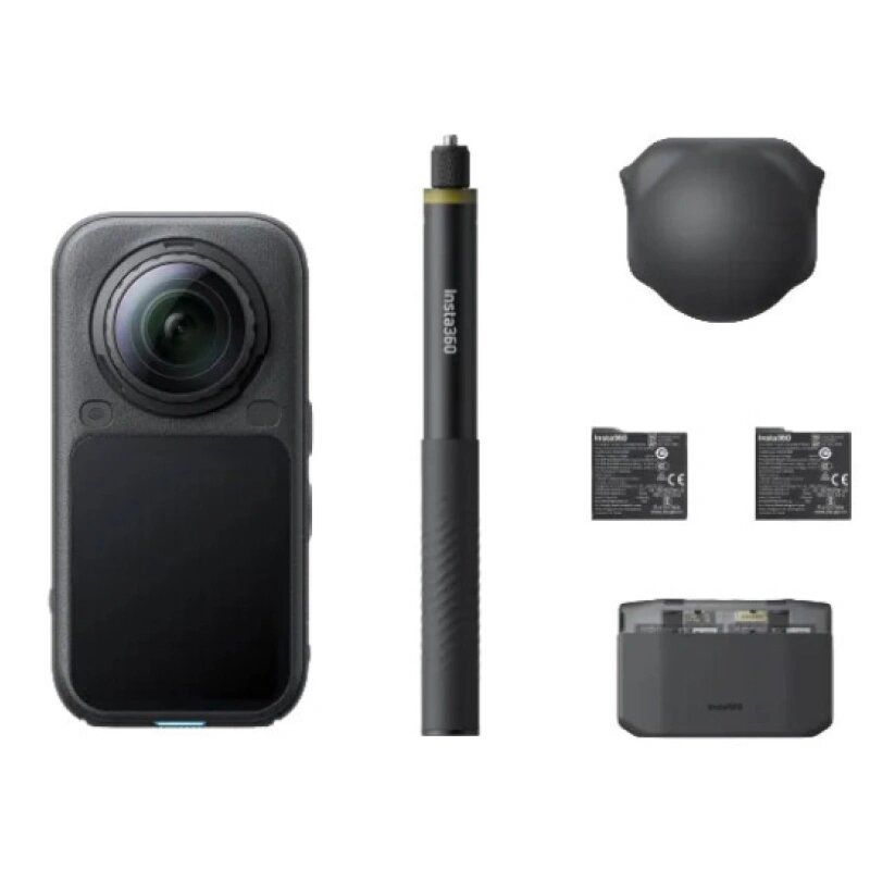 Экшн-камера Insta360 X6 Essentials Bundle, Чёрный (X603)