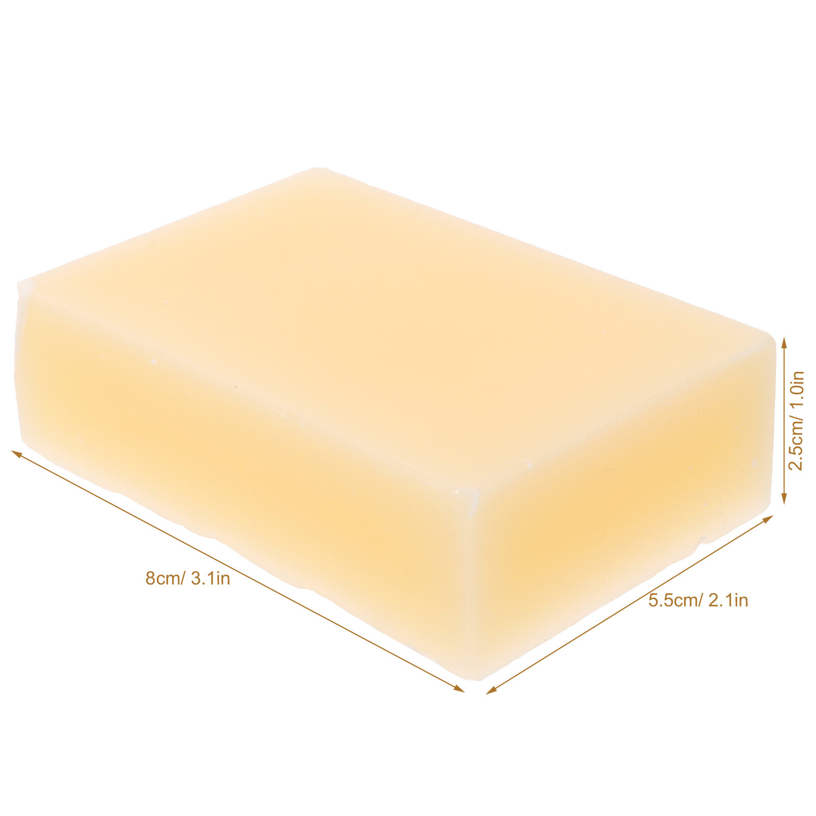 Жёлтый Воск Для Сноуборда И Лыж Увеличивает Скорость 8.00X5.50X2.50Cm