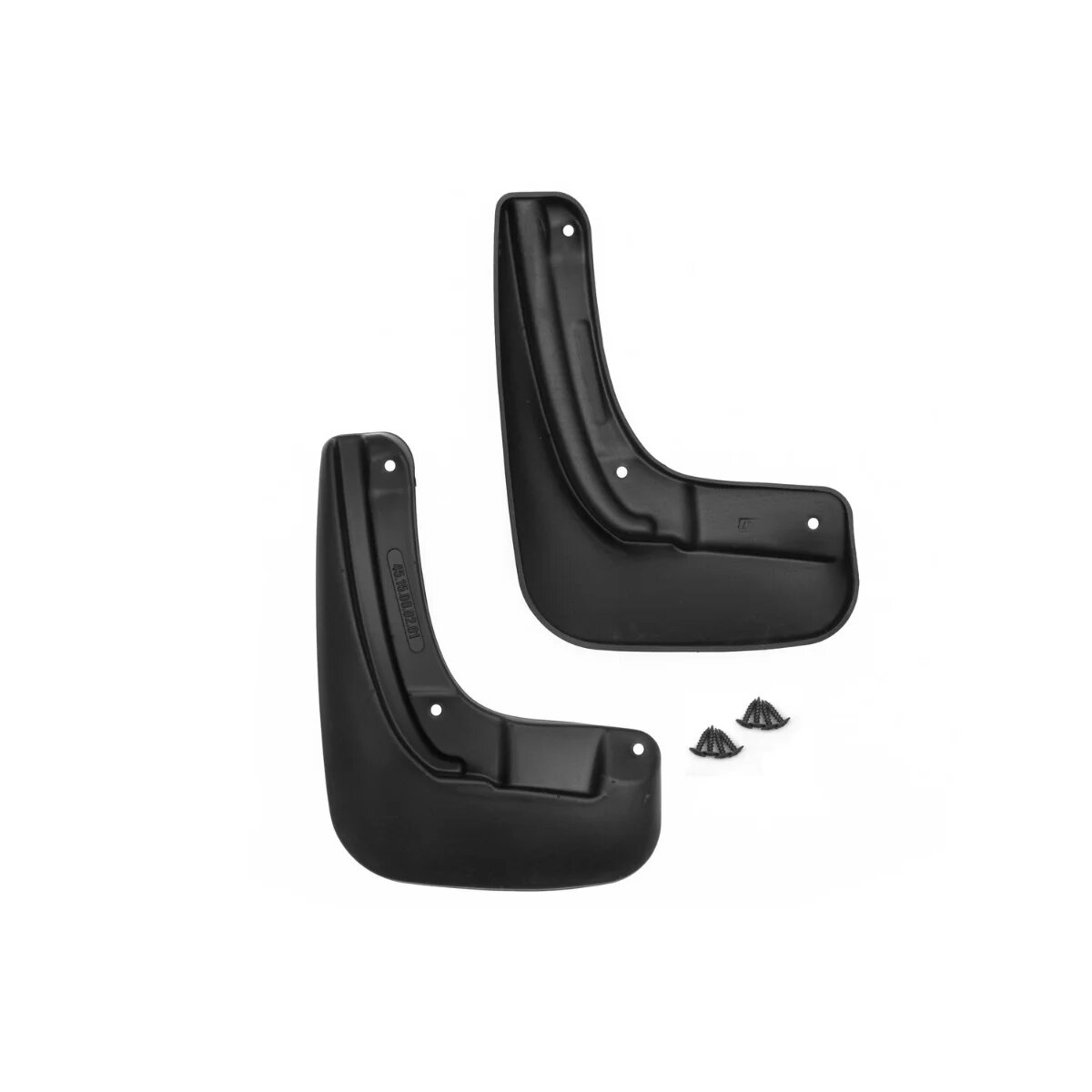 Брызговики задние подходят для SKODA Rapid, 2012-2020, 2020 - , VOLKSWAGEN Polo 2020 - Лифтбек 2 шт. (standard) / Шкода Рапид
