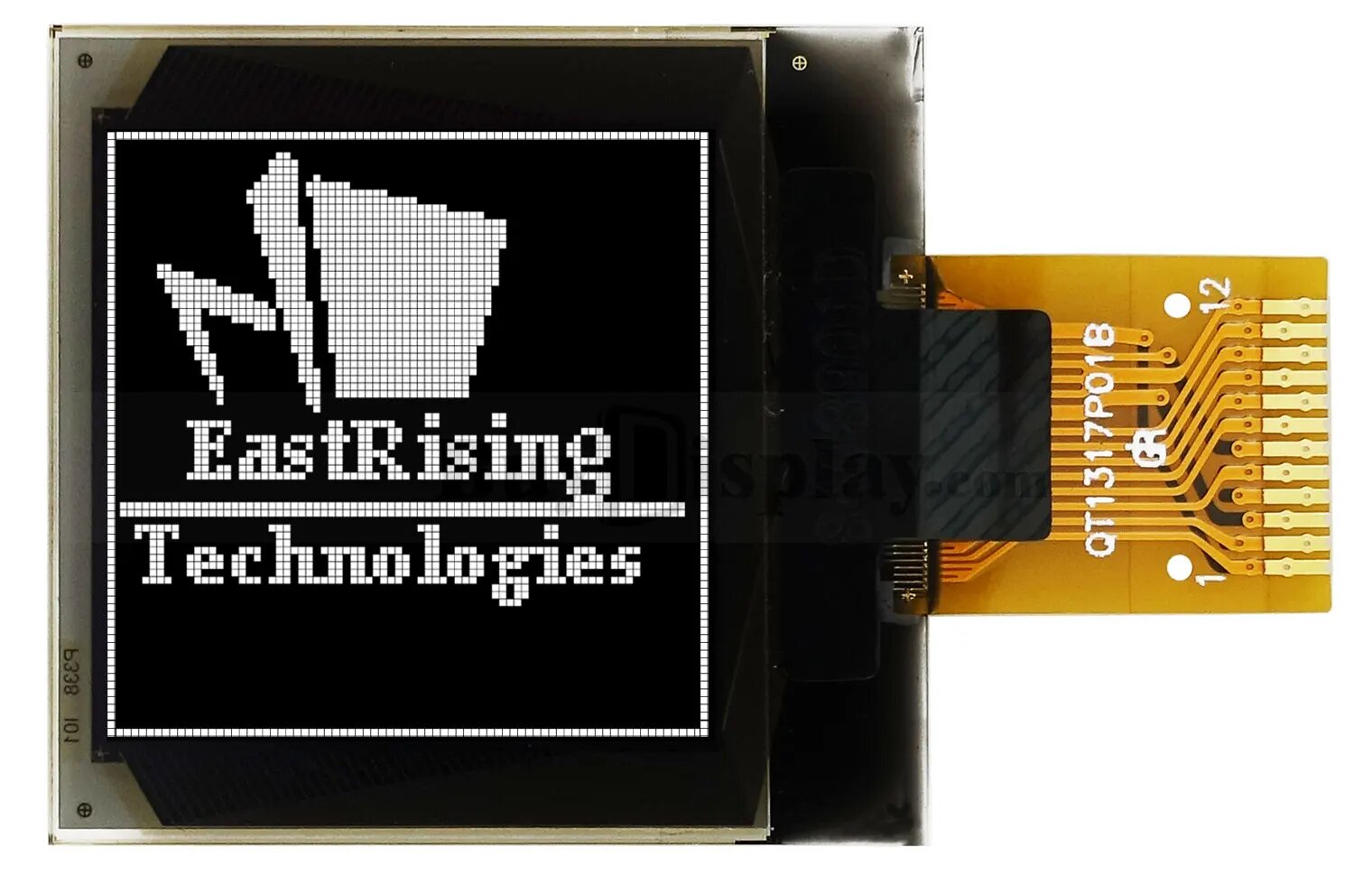 Квадратный белый 0,96-дюймовый OLED-экран 96x96 SSD1317 SPI