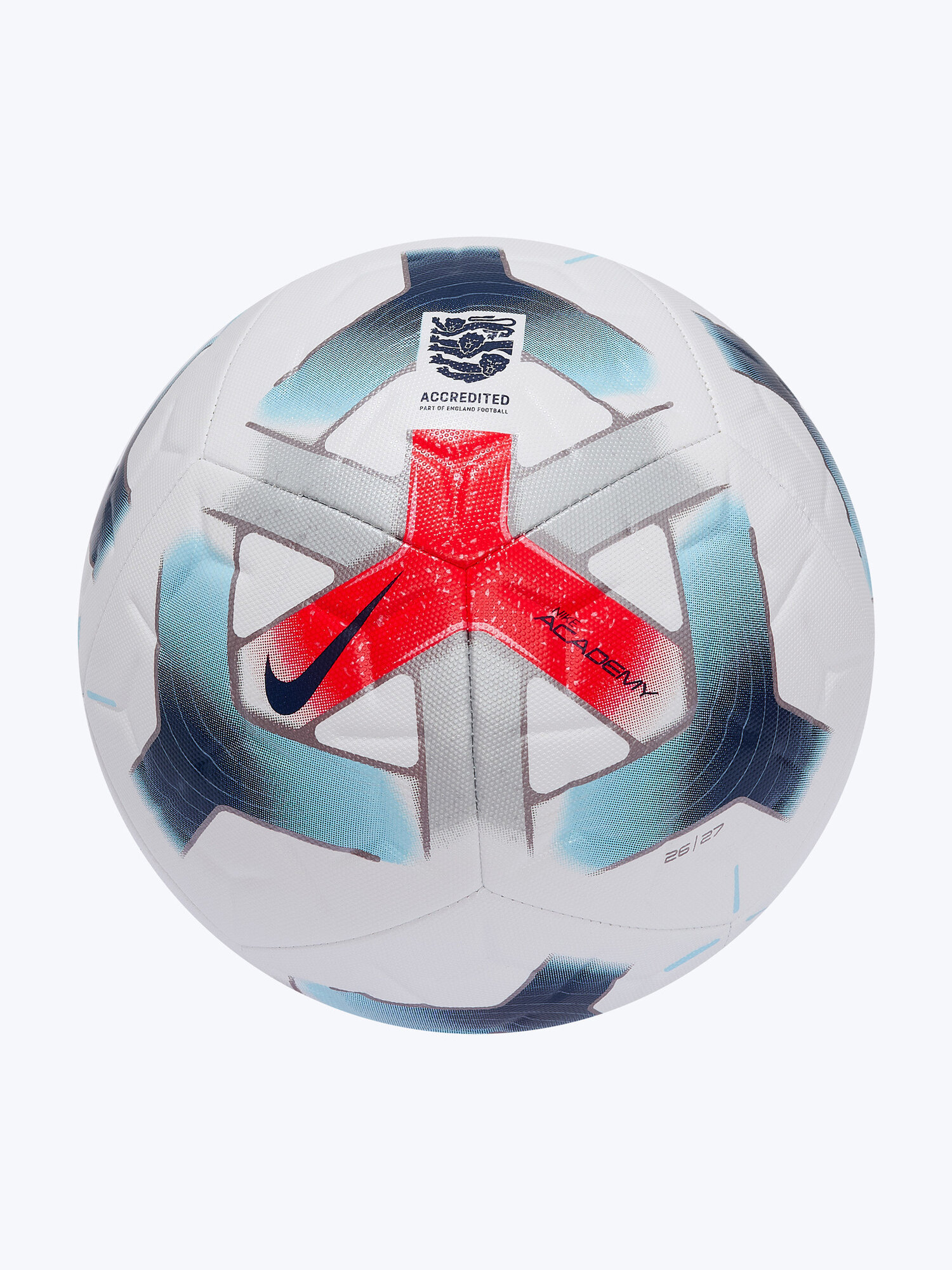Футбольный мяч Nike Academy сборной Англии IQ0655-100, размер 5, Белый