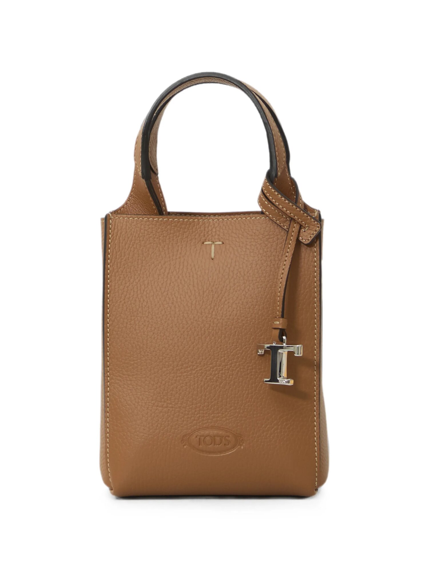 Сумка Tod's T Timeless charm leather tote bag