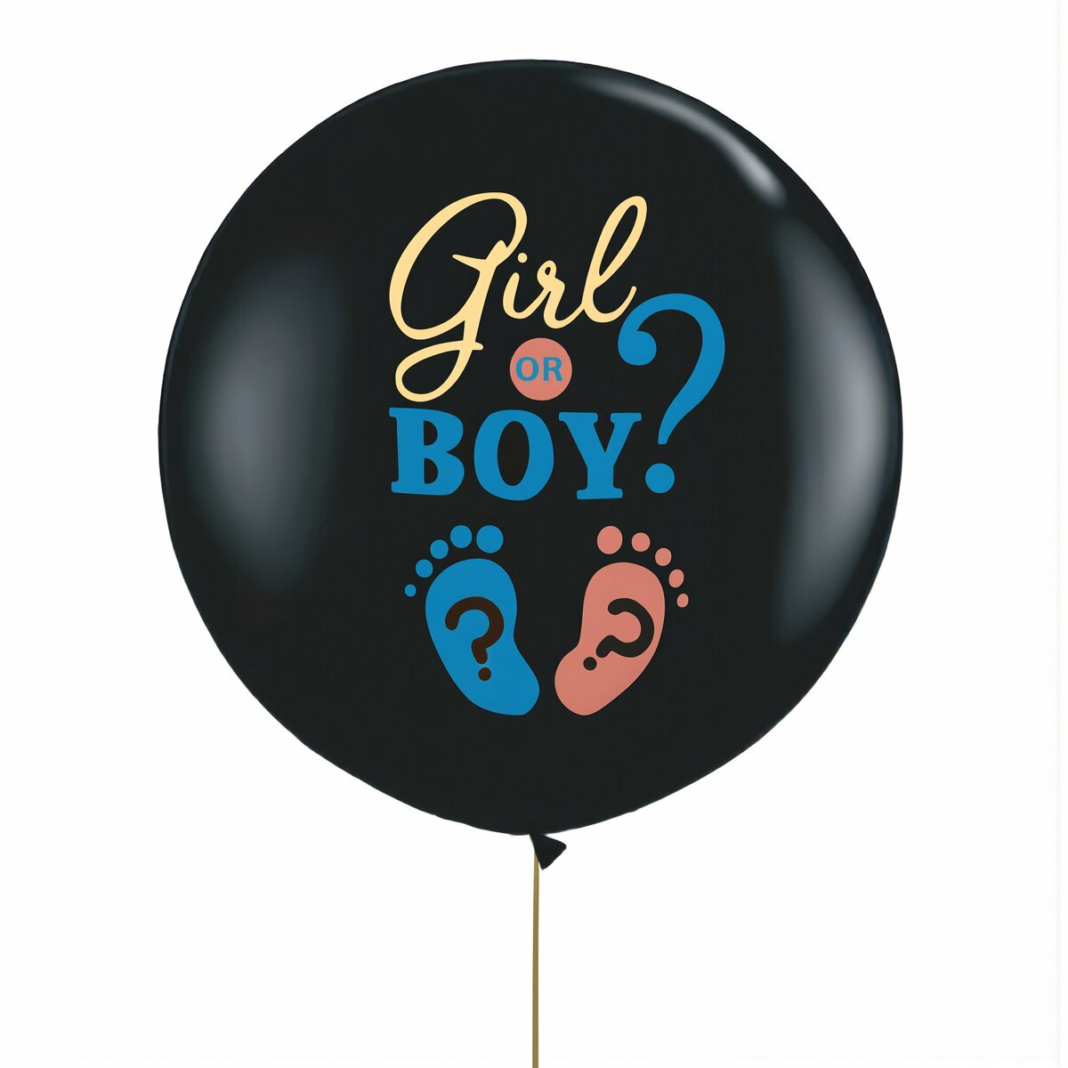 Шар для гендерного ревила 36 дюймов черный латекс для Baby Shower вечеринки декор вечеринки рождения мальчик или девочка праздничный аксессуар для торжества по случаю ожидания ребенка, 36 дюймов, моде