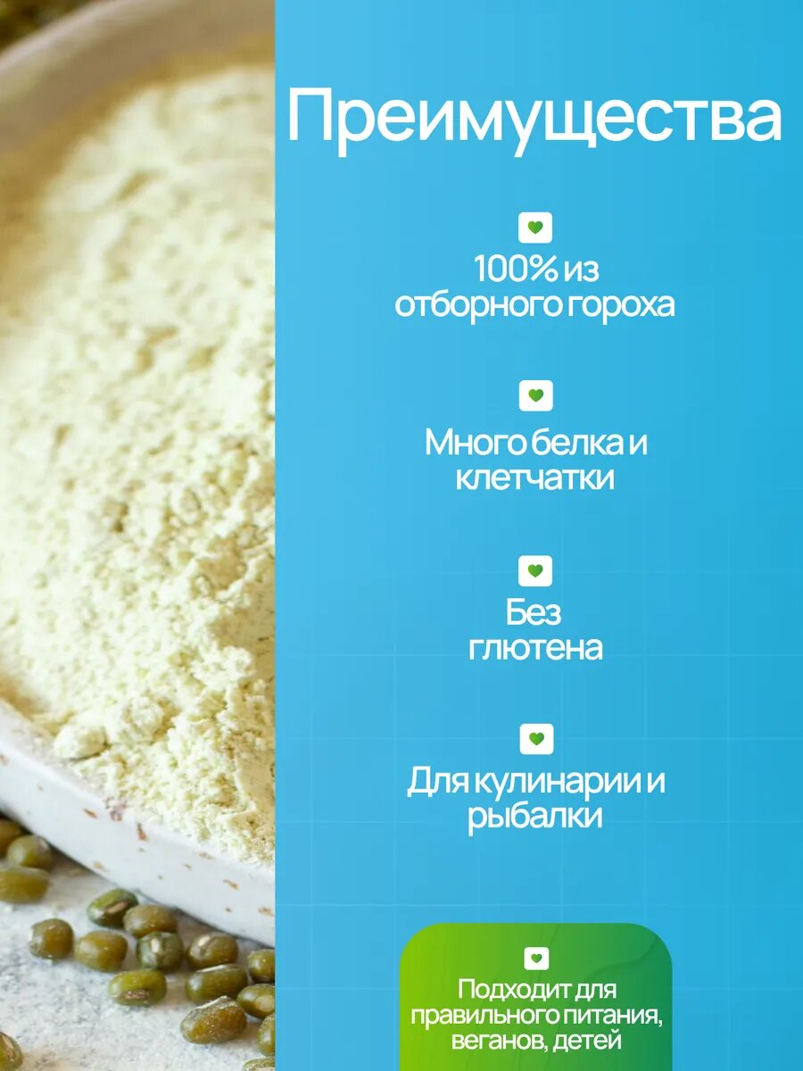 Мука гороховая — фото 1