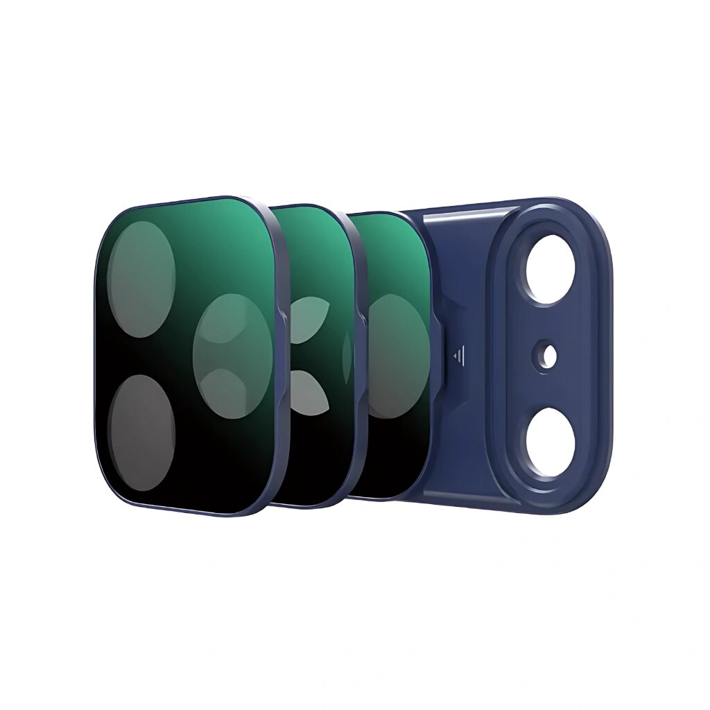 Магнитный CPL/Black Mist 1/4/UV-фильтр для iPhone 17 Pro, антицарапинный портативный набор фильтров, синий