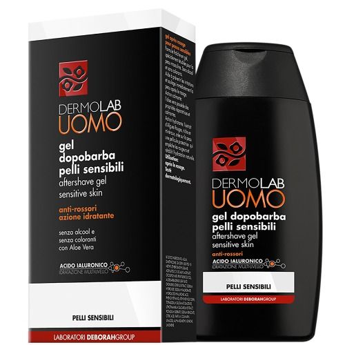 DERMOLAB UOMO Гель после бритья для чувствительной кожи AFTER SHAVE GEL SENSITIVE SKIN 120 мл