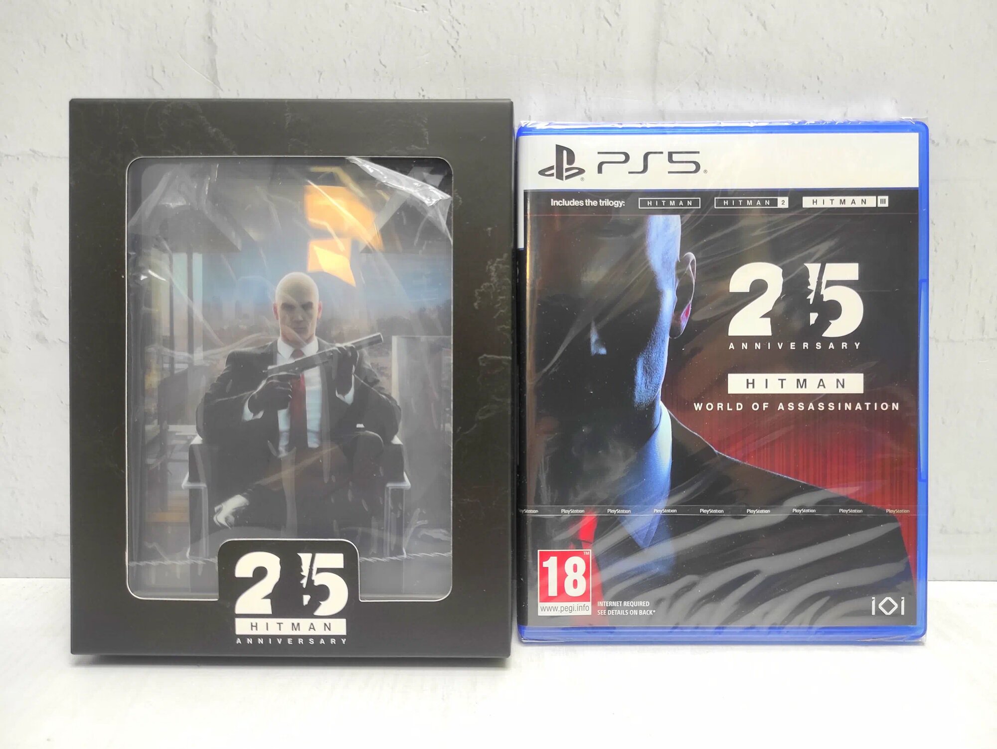 HITMAN World of Assassination 25 Anniversary Русские субтитры PPSA 16387 Видеоигра на диске PS5