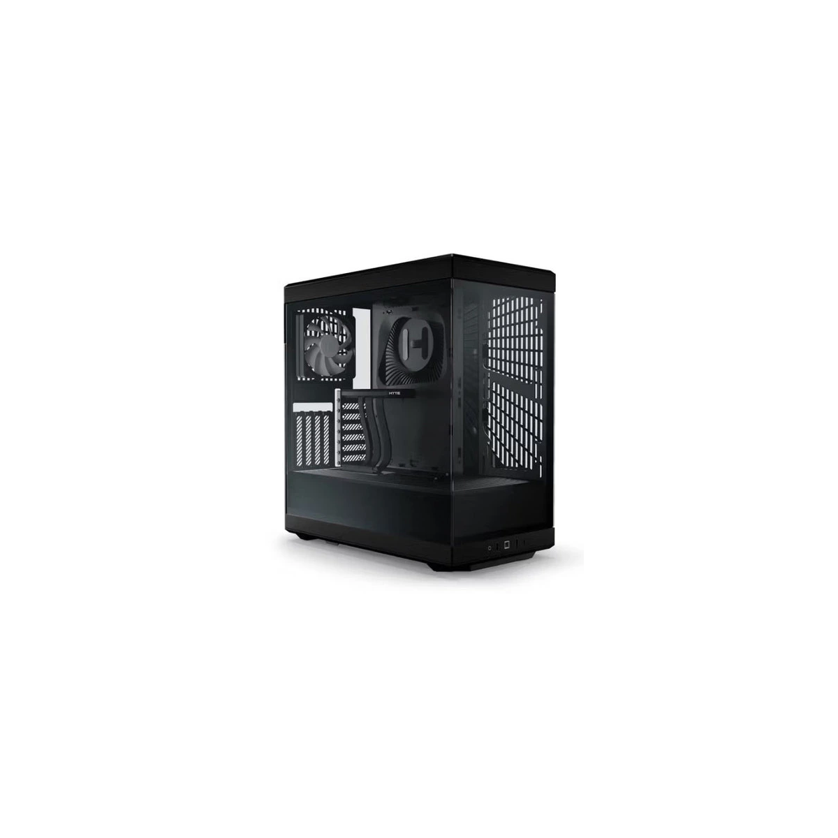 CS-HYTE-Y40-B HYTE Корпус без блока питания/ Case HYTE Y40, Midi-Tower, TG, no fans, 2xUSB-A 3.2, 1xUSB Type-C, ATX, m