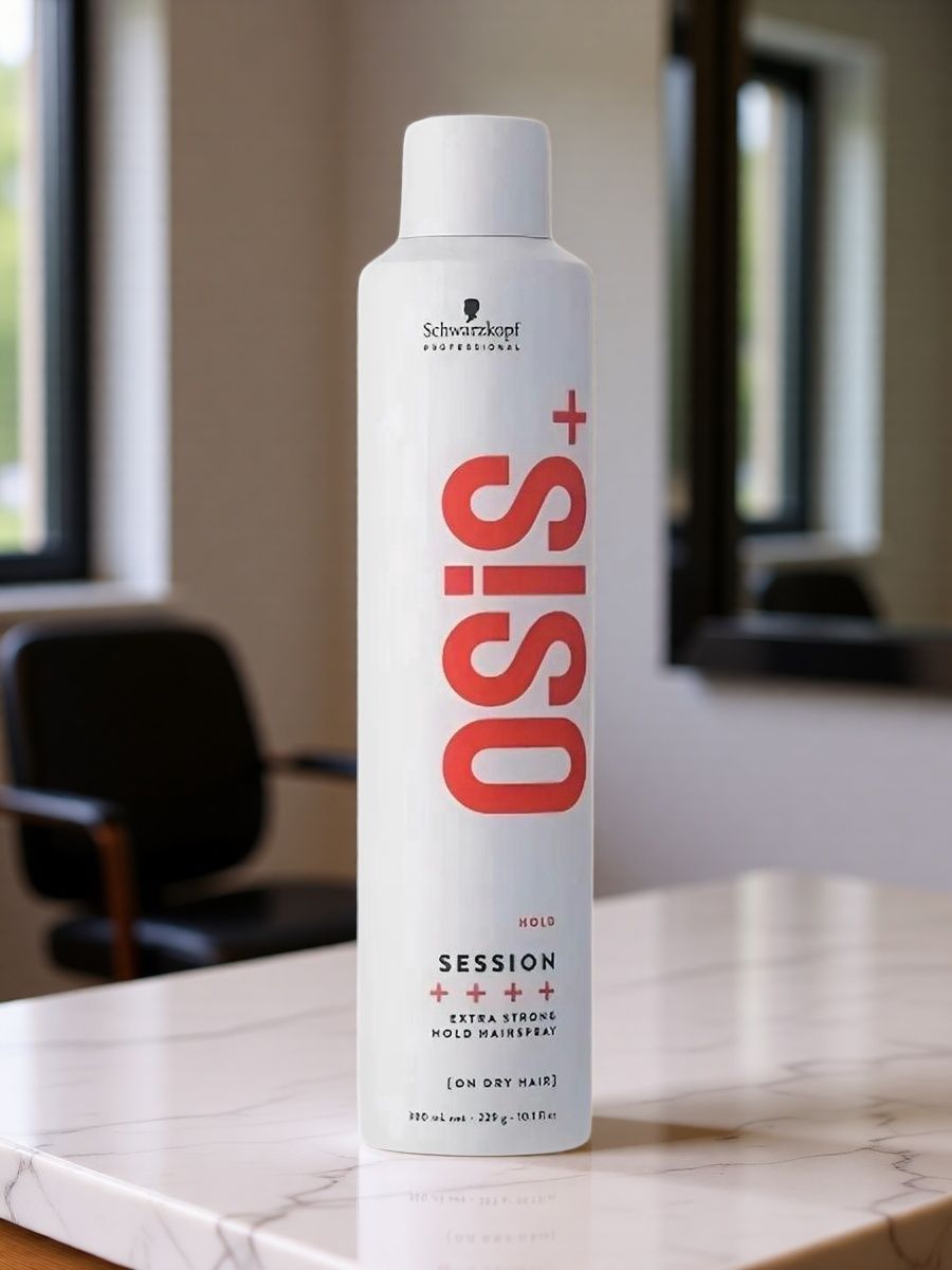 Лак для волос экстрасильной фиксации Schwarzkopf Professional OSiS+ Session, 300 мл