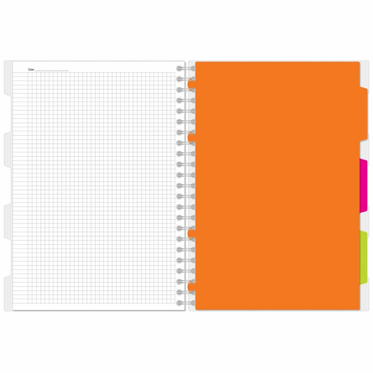 Бизнес-тетрадь А4 Attache Selection Spiral Book, 140 листов, клетка, на спирали, синяя (230x298мм)