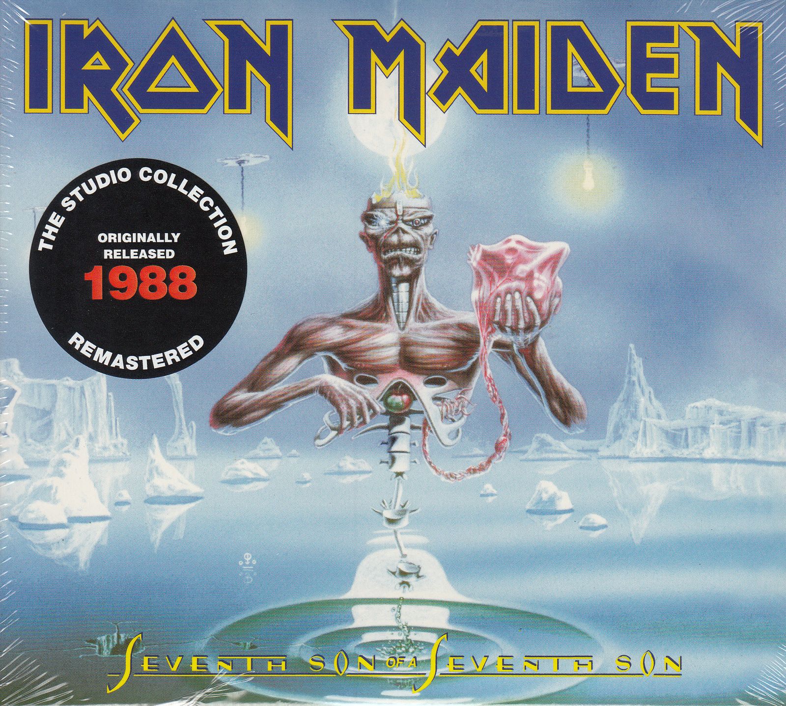 CD Iron Maiden "Seventh Son Of A Seventh Son", зарубежный метал, DigiPak