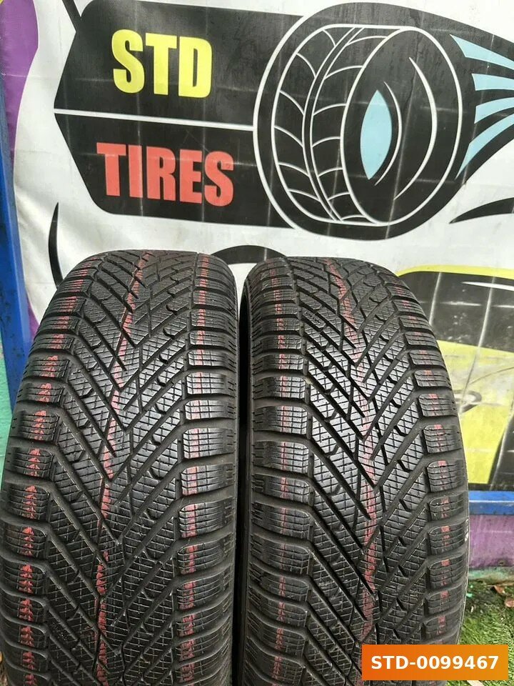 Комплект (2 шт) зимних БУ шин Pirelli Cinturato Winter 2 215/55 R17 20% износ 8511993425