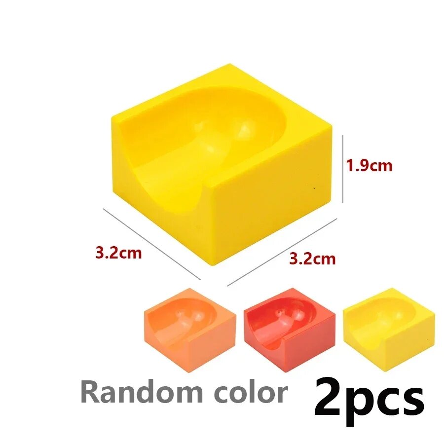 Конструктор Ледуо Мраморная трасса Желтый, 2x2 One Way