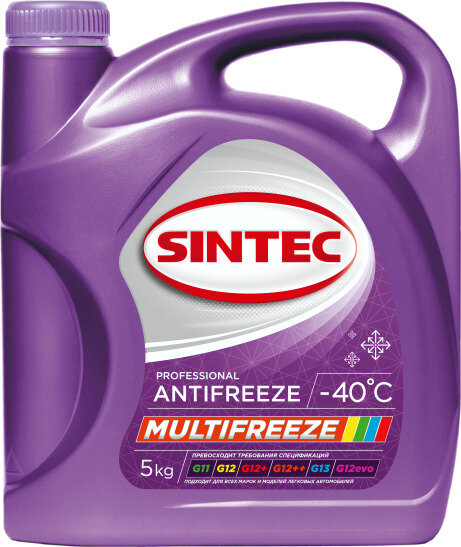 SINTEC Антифриз, 5 л