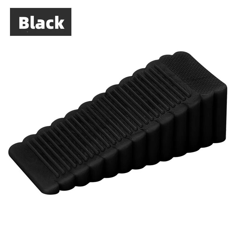Силиконовый дверной ограничитель Black