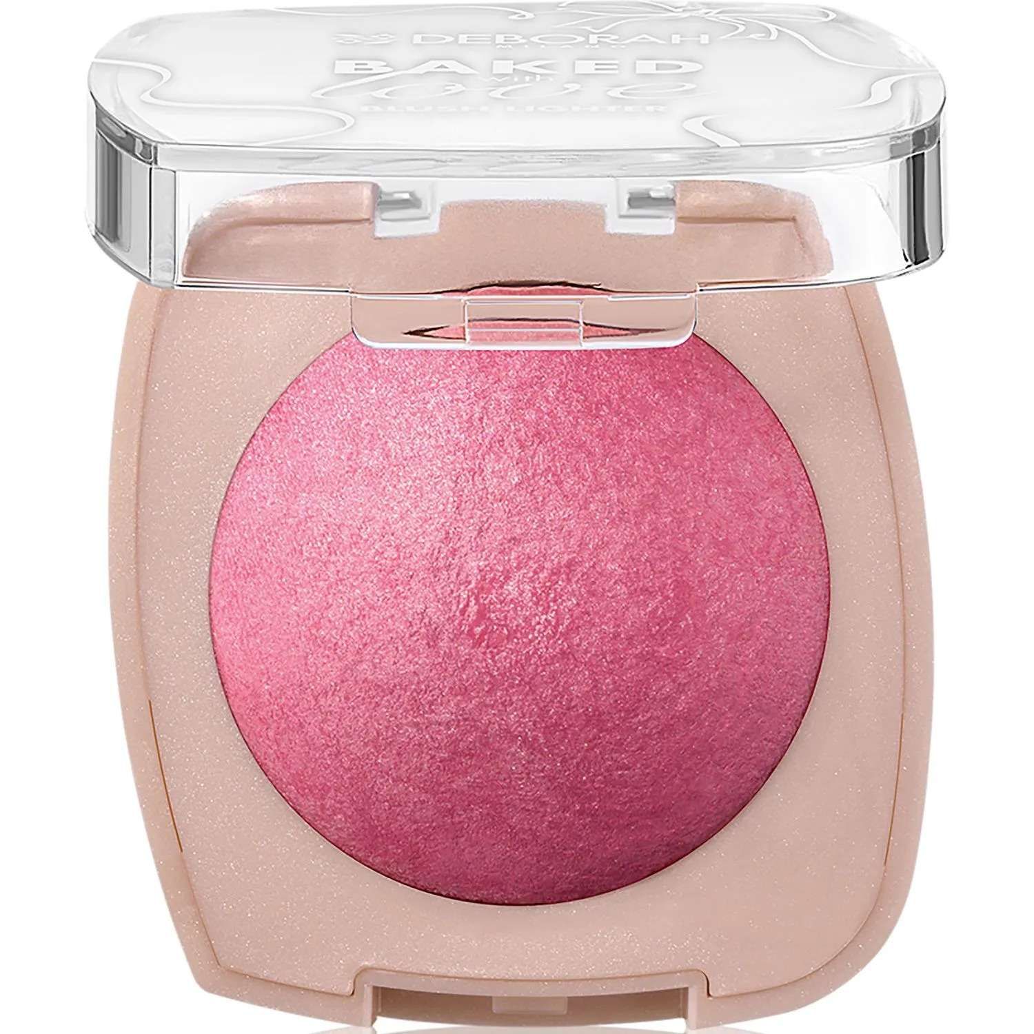 Deborah Milano Запеченые румяна-хайлайтер Baked Blush Lighter, тон 06