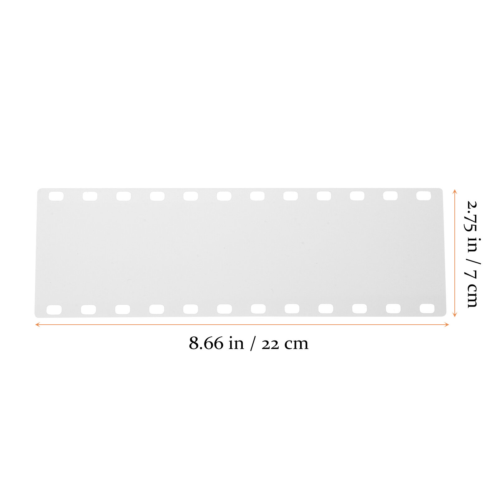 Прозрачный Фотофильм Для Сублимации Размером 18.00X5.00X0.10Cm Подходит Для Декора И Создания Уникального Стиля В Доме