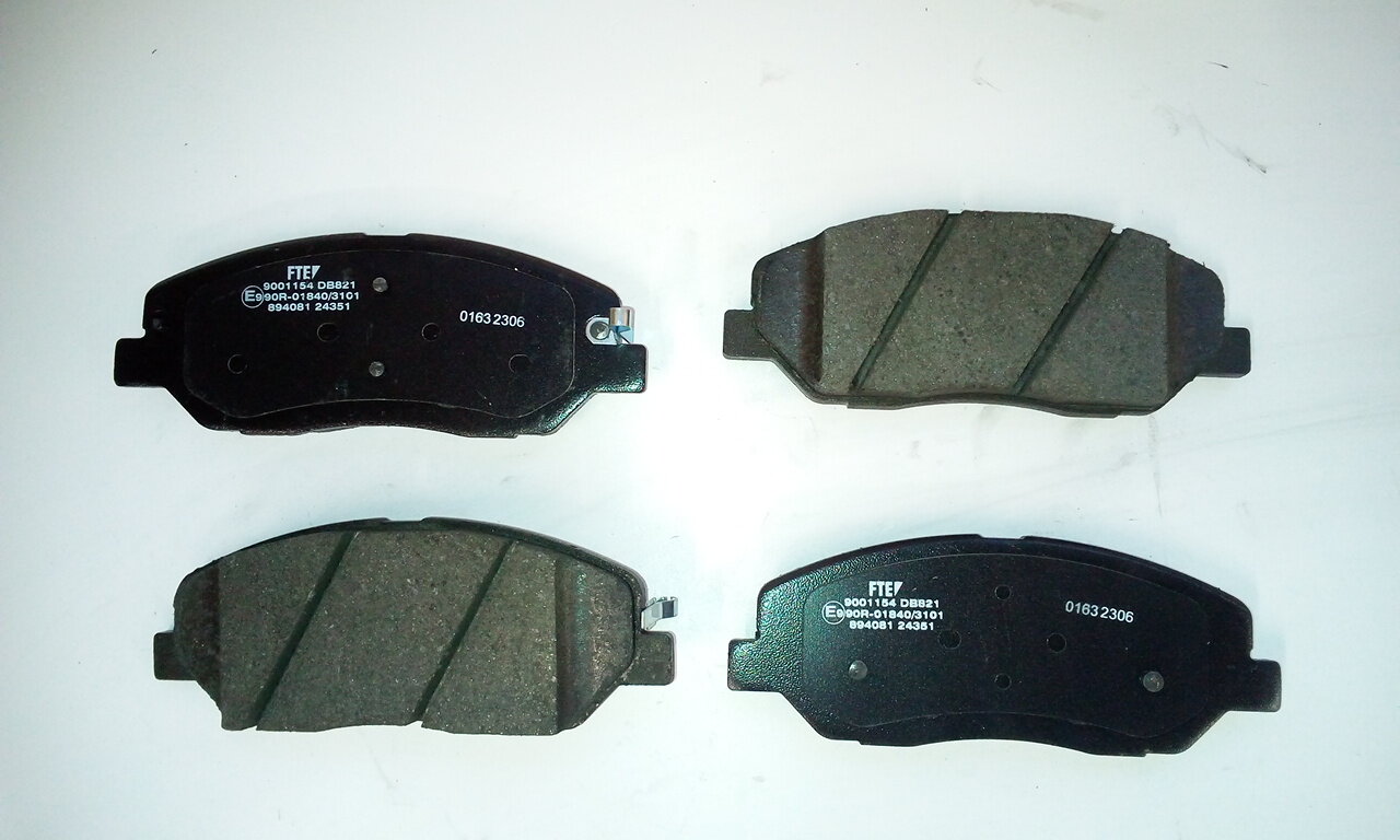 Колодки тормозные дисковые 58101-3ma01;58101-2ba00;58101-2wa90 Fte 9001154