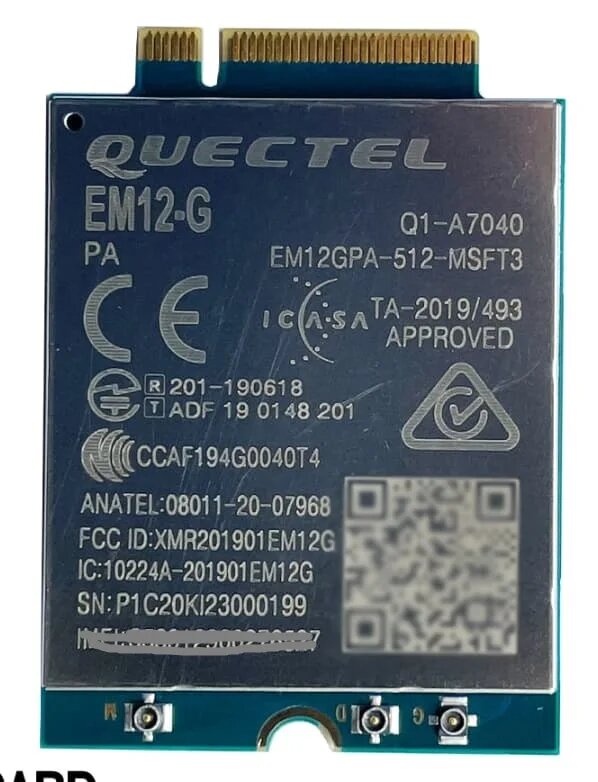 Quectel EM12GPA-MSFT Модем LTE