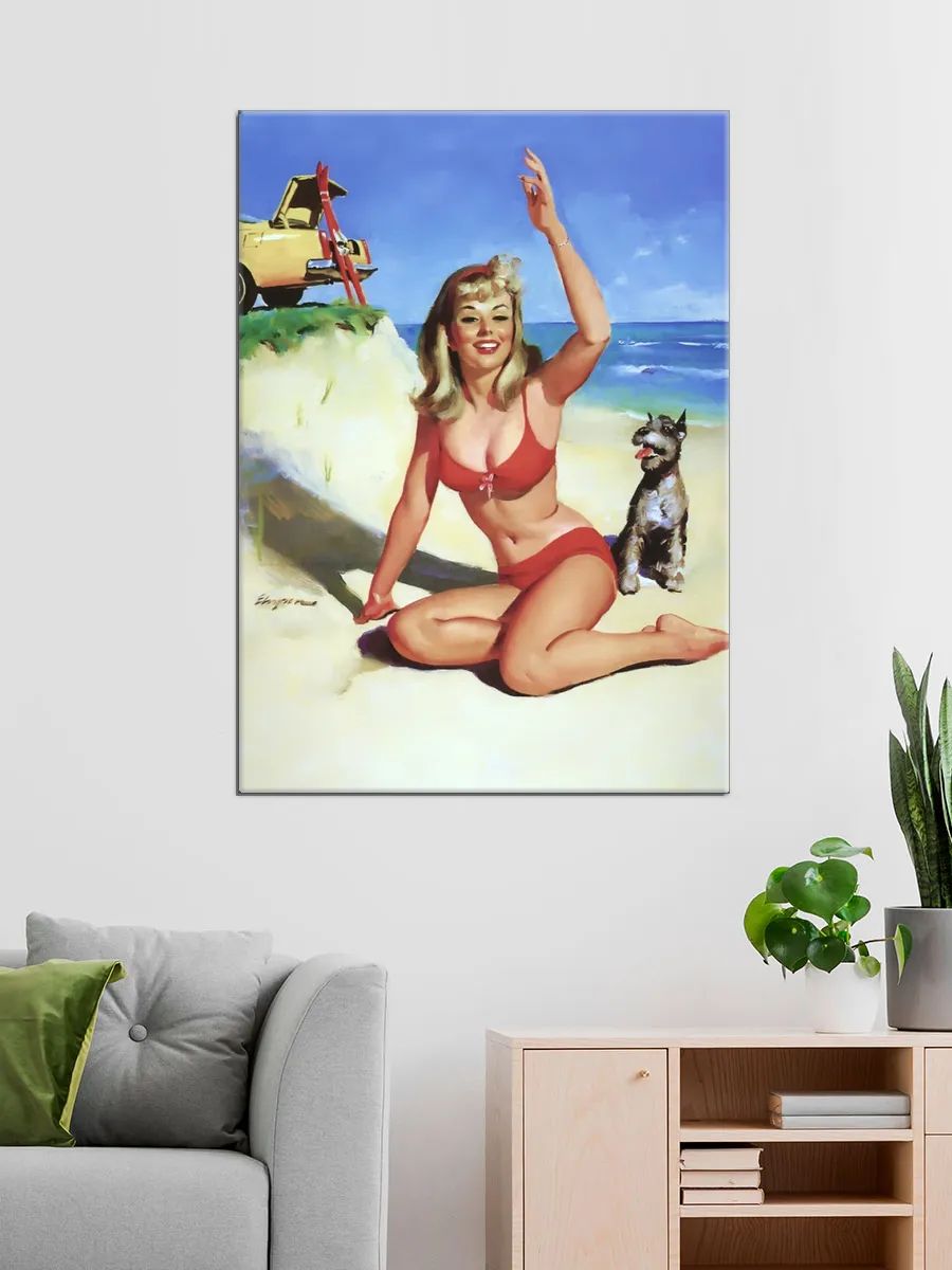Картина на стену "Pin-up девушки", 30х40 см