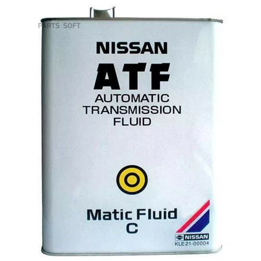NISSAN ATF MATIC C (4л) Япония от официального дистрибьютора, NISSAN, артикул KLE2100004