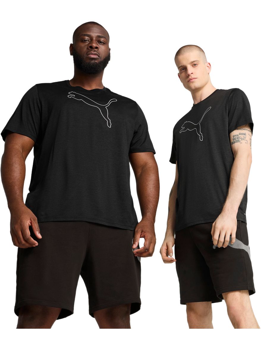 Футболка спортивная PUMA TAD ESSENTIAL HEATHER CAT TEE