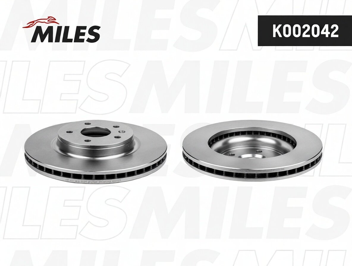 Диск тормозной передний JAC S3 K002042 Miles арт. K002042