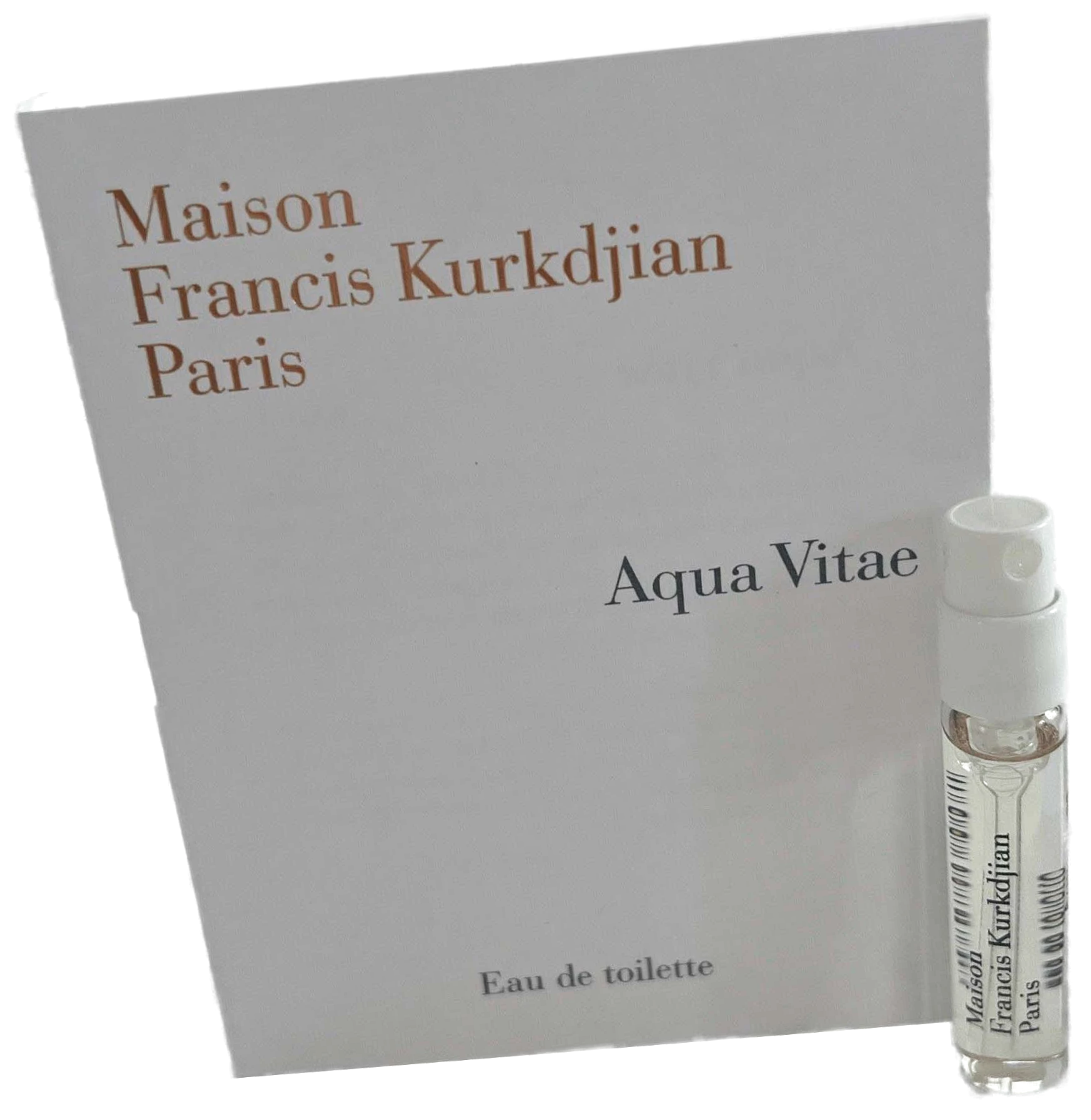 Парфюм Мейсон Франсис Куркджан Аква Вита пробник 2 / Туалетная вода Maison Francis Kurkdjian Aqua Vitae миниатюра