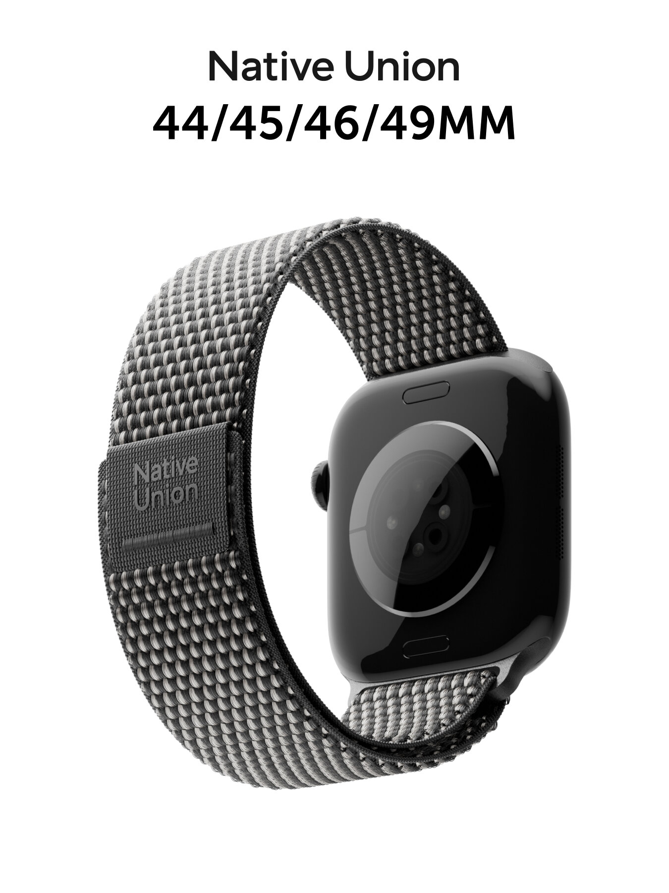 Ремешок для часов Native Union ACTIVE WATCH LOOP для APPLE WATCH ULTRA 44/45/46/49MM, цвет: черный