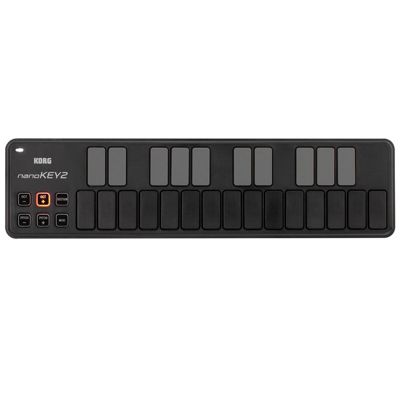 KORG Nano Kontrol2/Key2/Pad2 Портативный MIDI-контроллер Электронный музыкальный пэд для ударных