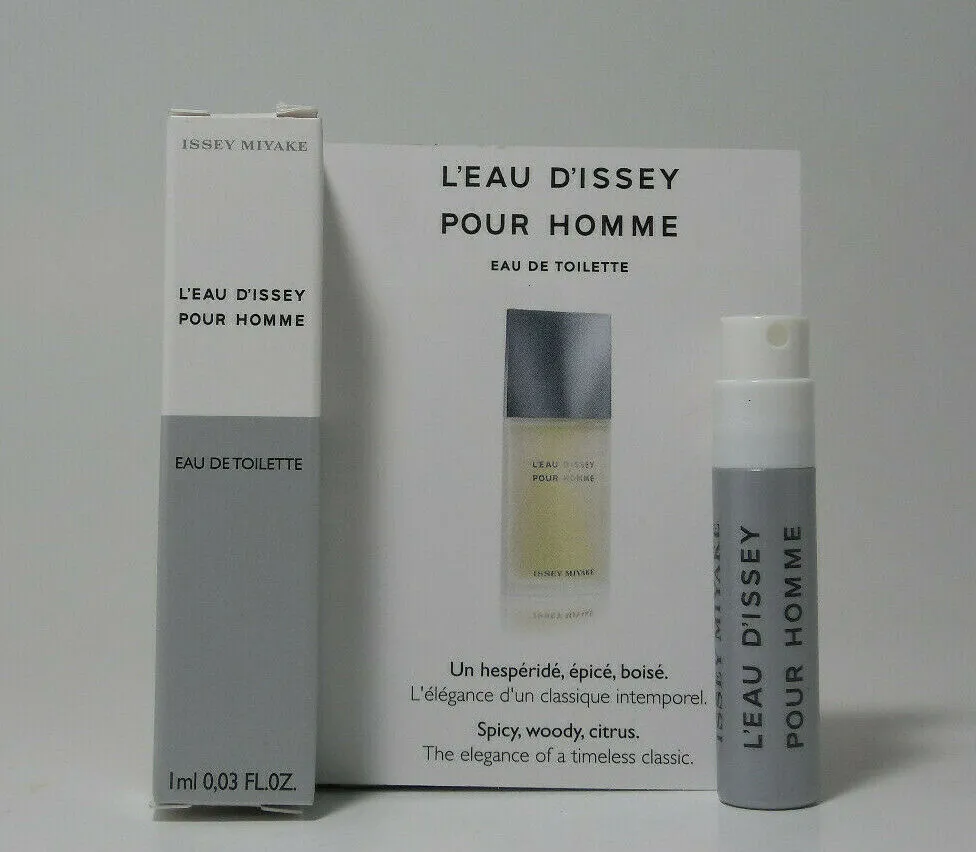 Стойкий парфюм Иссей Мияки Ле Иссей Пор Хом миниатюра 1 / Туалетная вода Issey Miyake L Eau D Issey Pour Homme пробник
