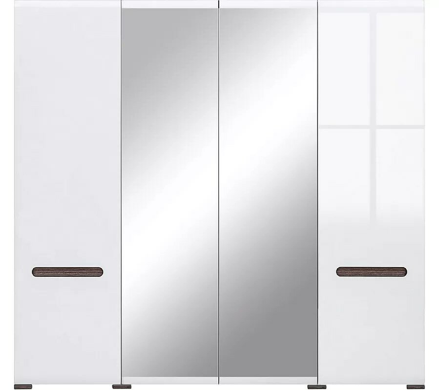 BRW Шкаф Ацтека SZF2D2L/21/22 белый