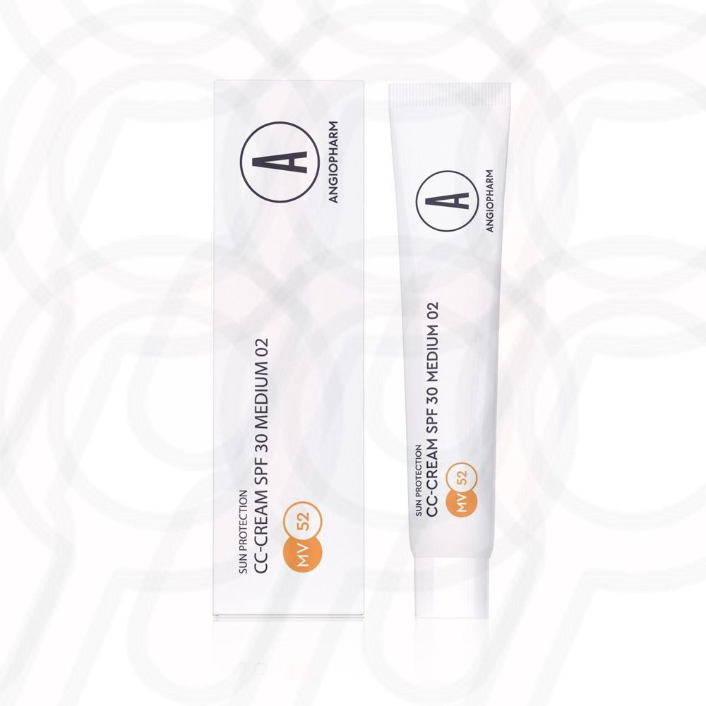 Миниатюра СС-крем SPF 30 MEDIUM 02, 7 мл Angiopharm / Ангиофарм