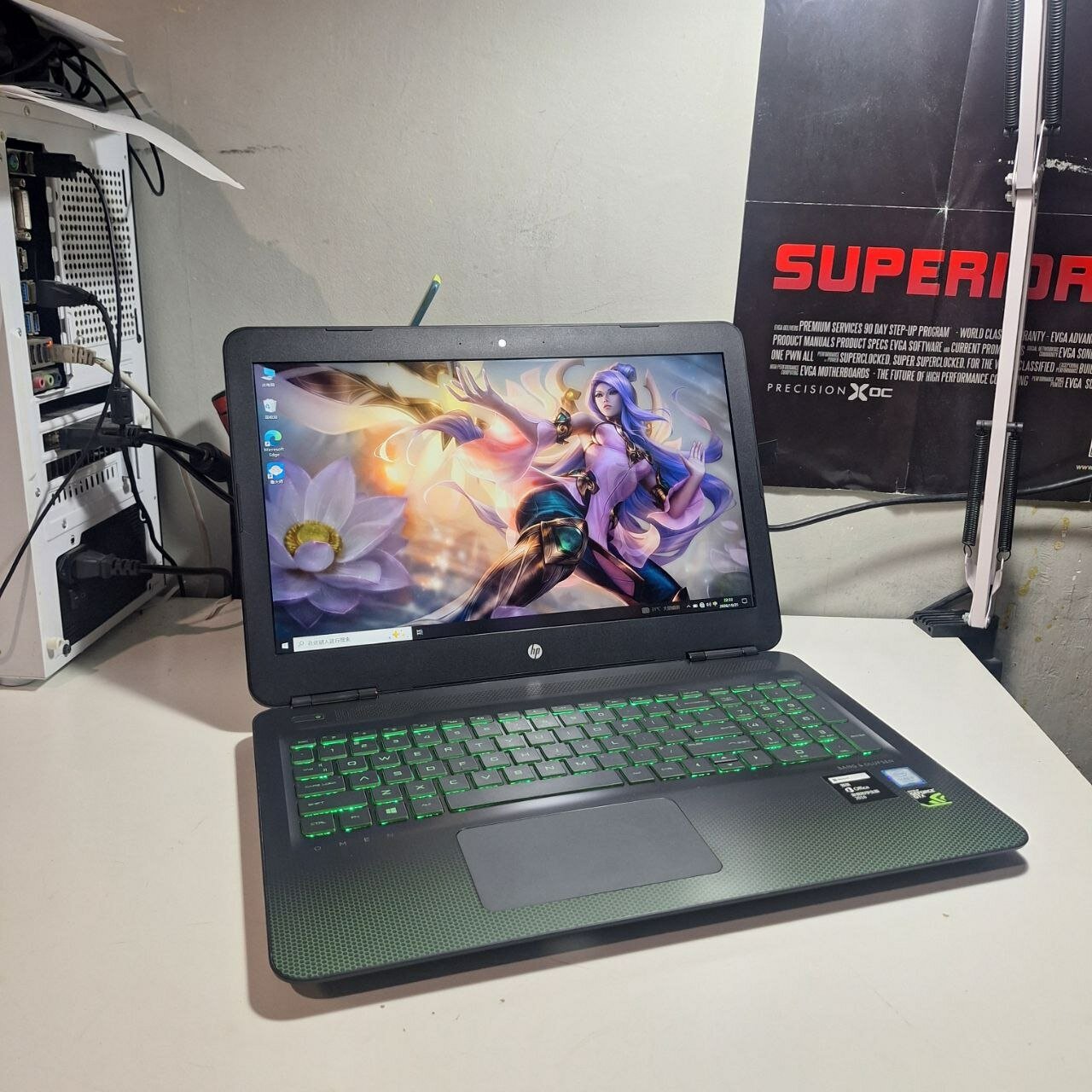 Игровой ноутбук HP GTX 1050ti 4gb, I5-7300HQ, 8gb, SSD 240GB. 15.6" FullHD