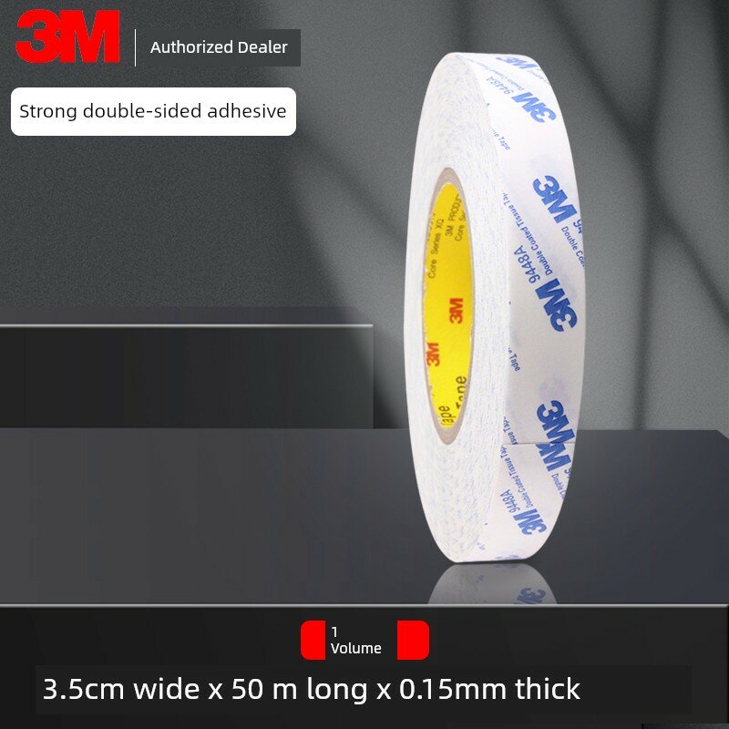 3M 9448A Полупрозрачная клейкая лента 35мм ширина 50м рулон для ремонта смартфона