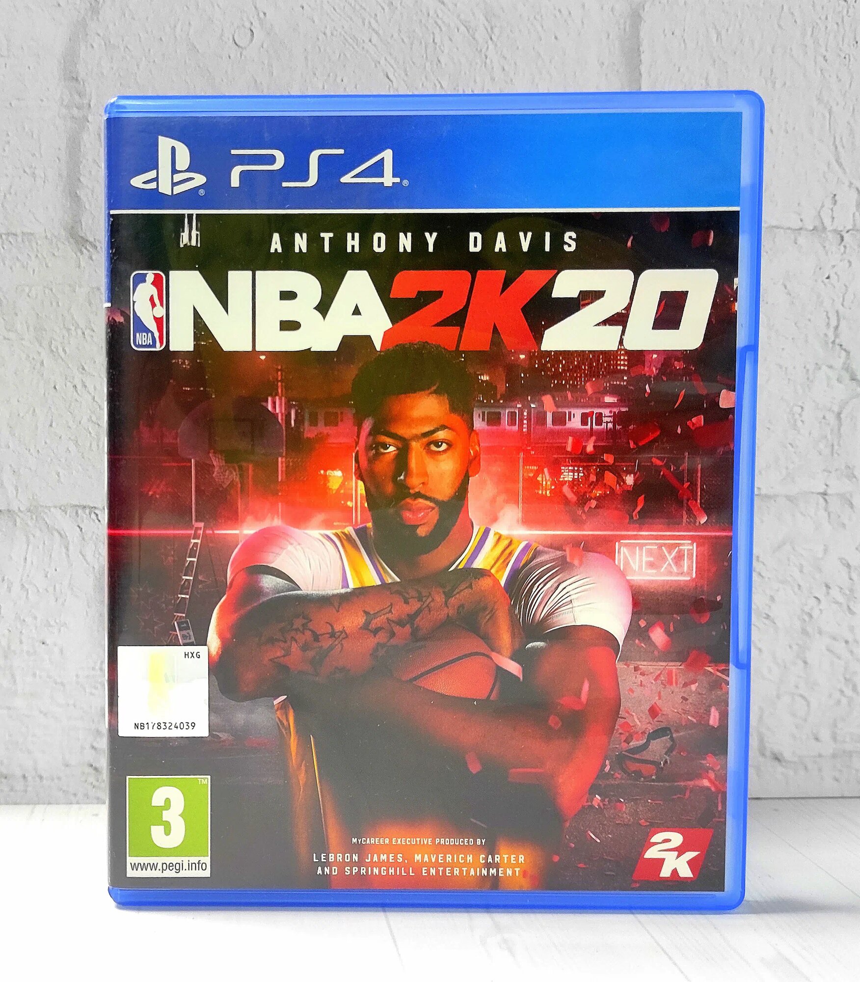 NBA 2K20 Видеоигра на диске PS4 / PS5. Товар уцененный
