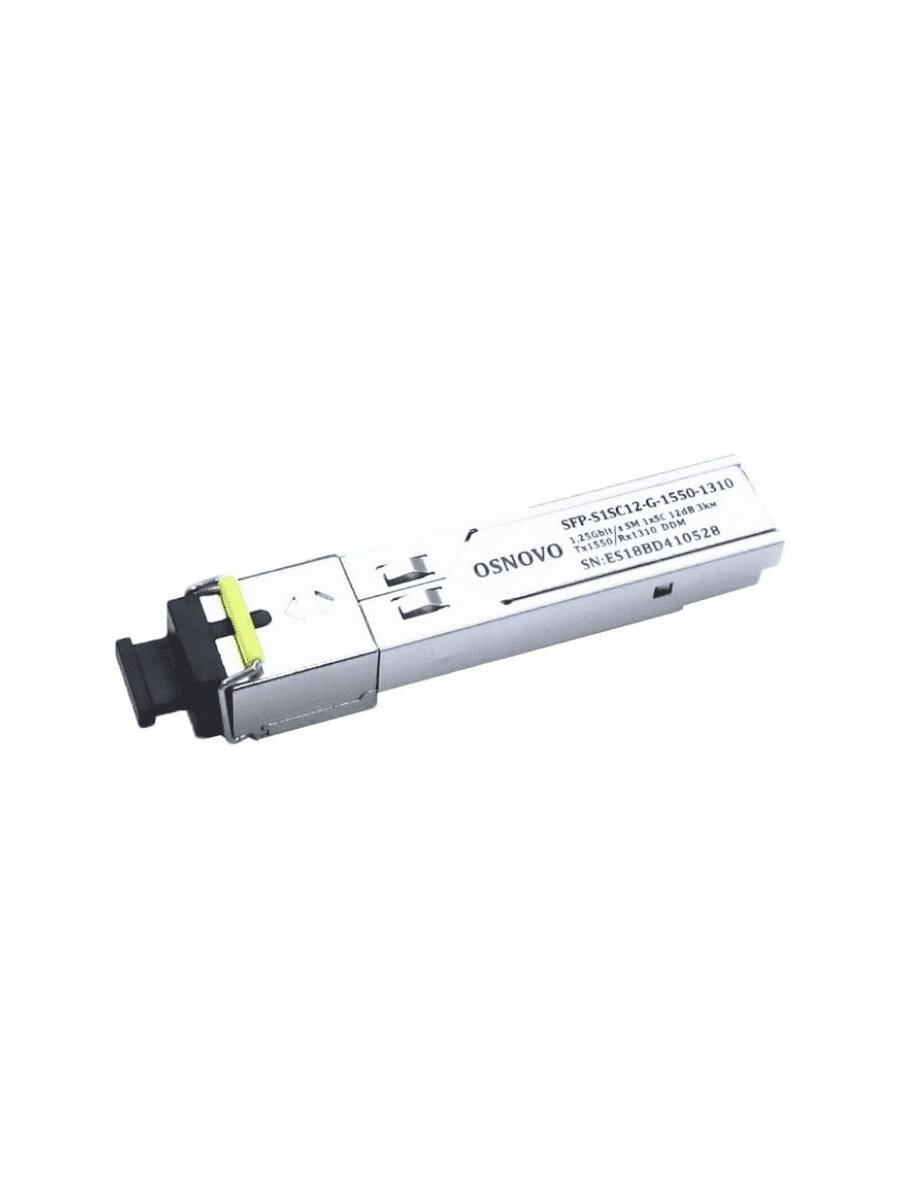 Модуль Osnovo SFP-S1SC12-G-1550-1310