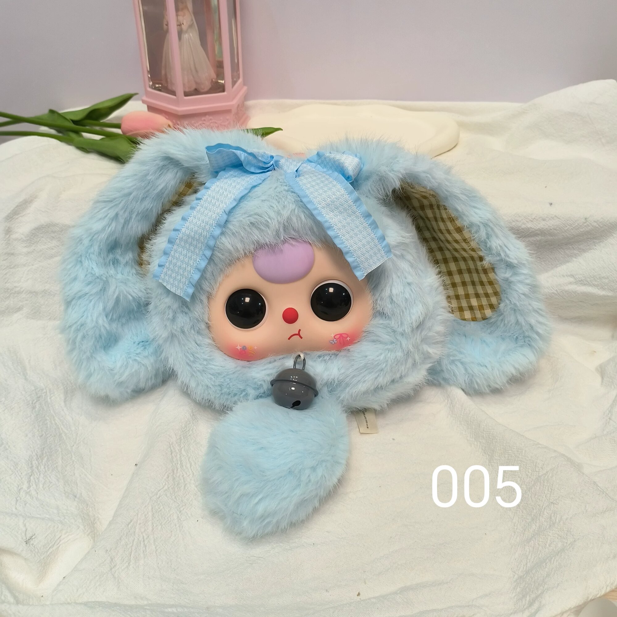 Официальный Baby Three Плюшевая Сумка-Зиппер Глухой Бокс Игрушка - Тема Ру И, Одна Штука, Без Длинной Цепи