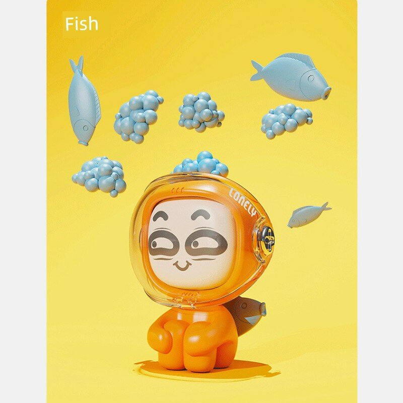 Longli Фигурка Рыбака Указанная Стиль Коллекционная Игрушка Для Механических Клавиатур