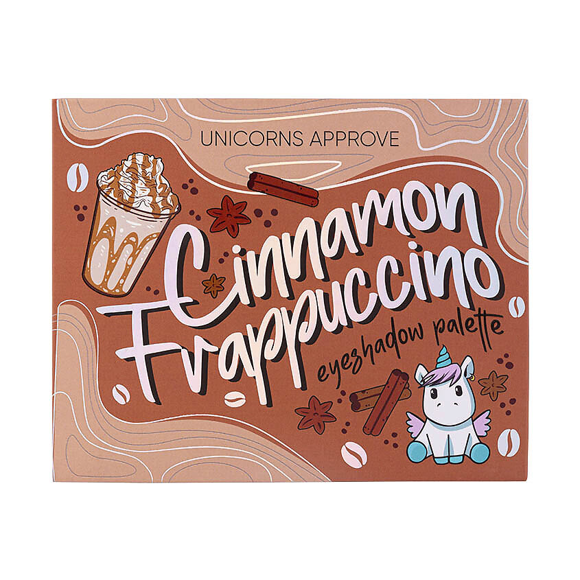 UNICORNS APPROVE Палетка теней Cinnamon Frappuccino, 22,9 г