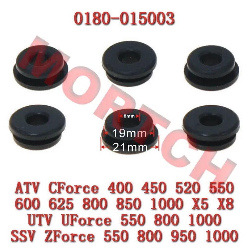 Резиновый втулочный уплотнитель 0180-015003 для двигателей CFMoto CForce 500 CF500 X5 CF188 500cc ATV UTV SSV CF500ATR CF500AU CF500US