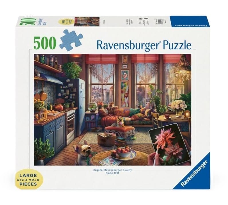 Пазл Ravensburger Студия Бохо, разноцветный, 500 элементов