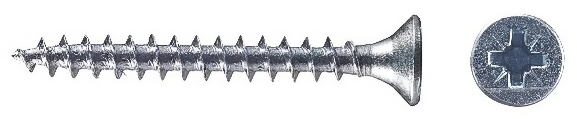 Саморезы универсальные 35x4,0 мм оцинкованные (200 шт.)