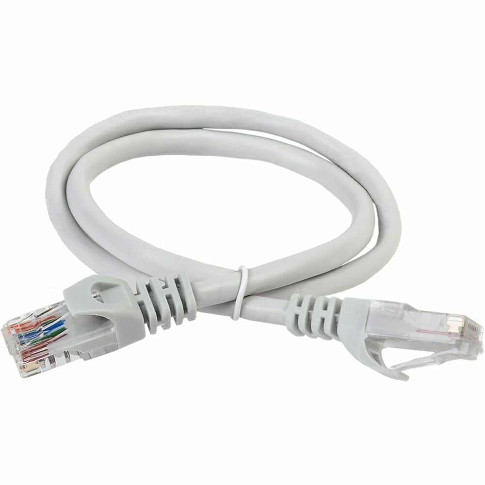 Кабель питания ITK PC01-C5EU-3M 3м cat.5e UTP серый