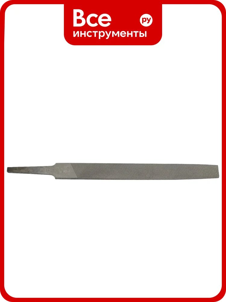 Напильник SITOMO №1 75513, плоский, остроносый, сталь У13, ГОСТ 1465-80